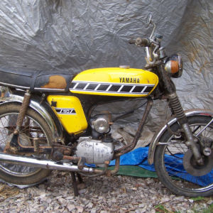 1975 YAMAHA FS1E - Barn Find Bikes