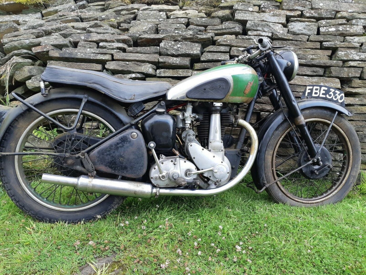 1948 BSA B31 Tele Fork Rigid - Barn Find Bikes