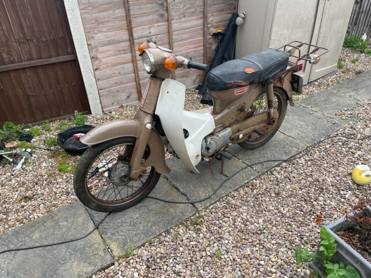 Honda C90 Cub - Barn Find Bikes