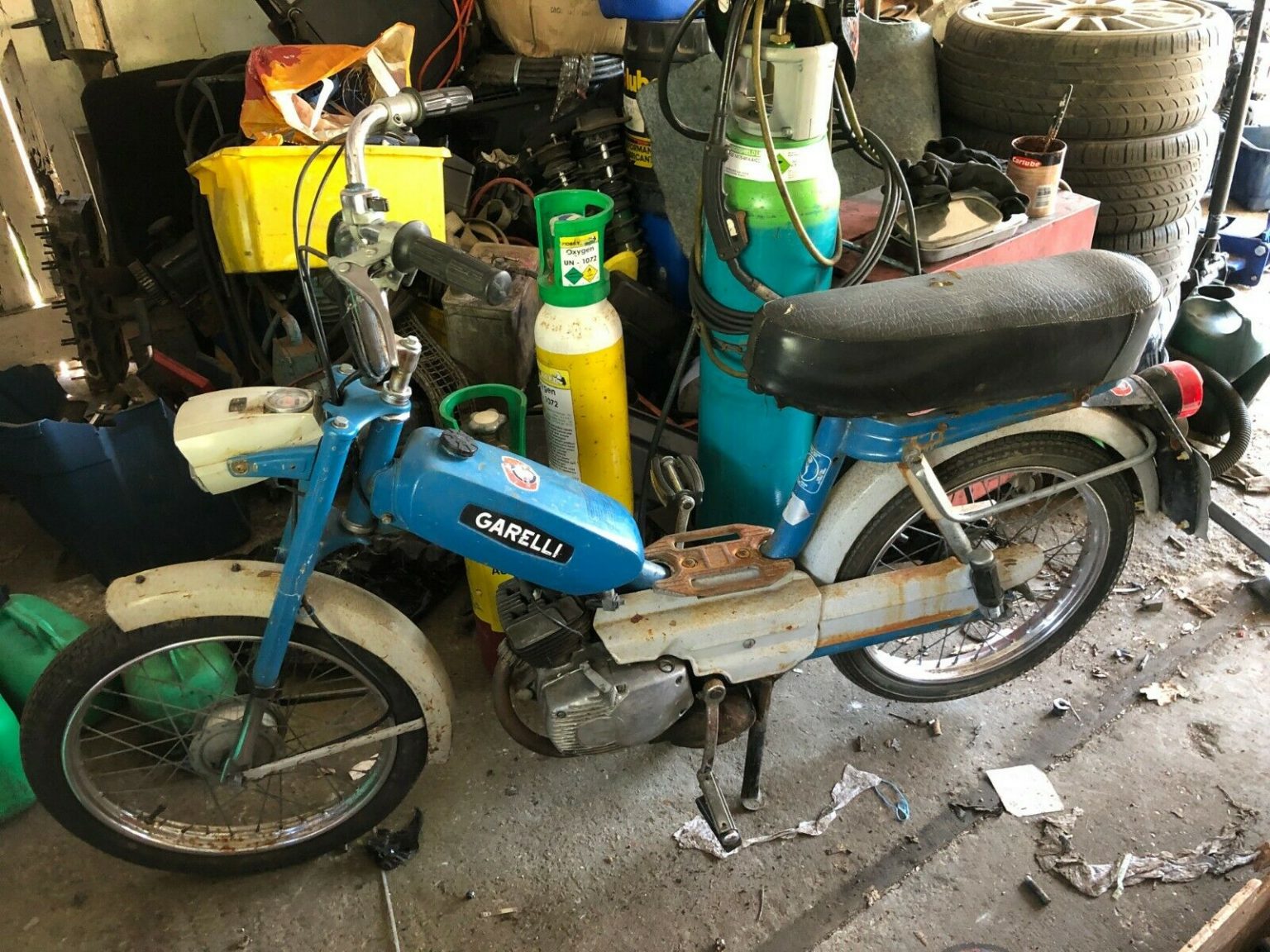 1975 Garelli Concorde 50cc - Barn Find Bikes
