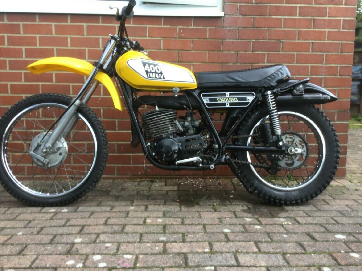 1975 Yamaha DT400 project - Barn Find Bikes
