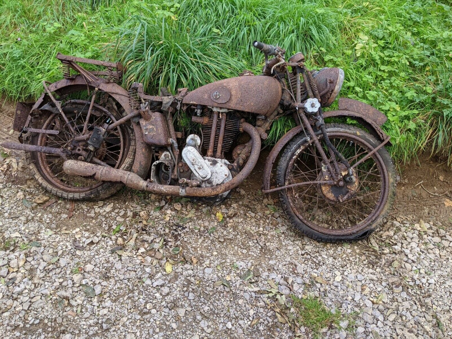 1937 Norton 600cc - Barn Find Bikes