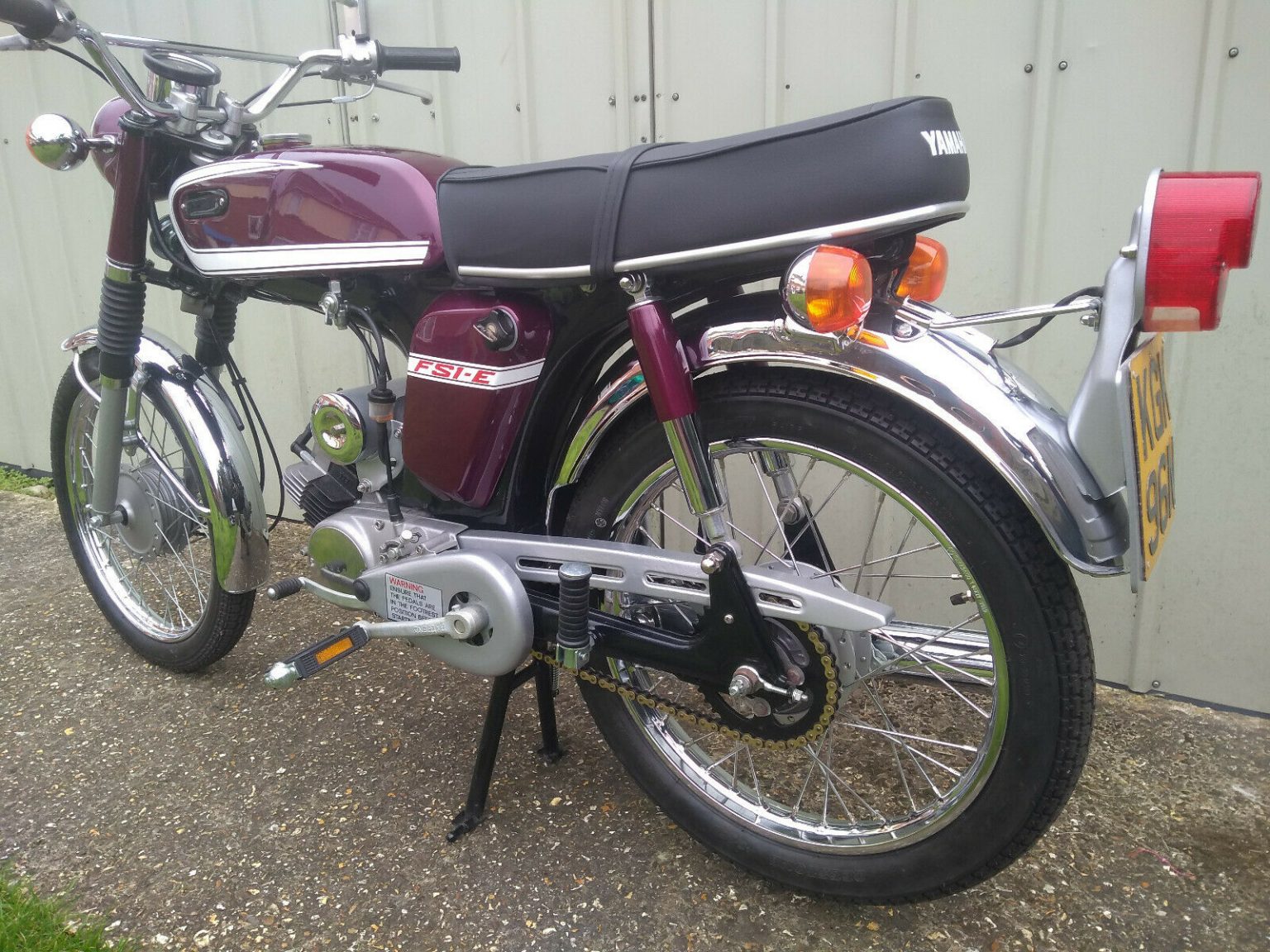 Restored 1975 Yamaha FS1E For Sale - Barn Find Bikes